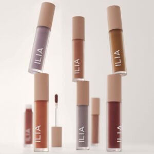 ILIA - Matte Liquid Powder Eye Tint | Non-Toxic, Vegan, Cruelty-Free, Crease-Resistant, No Budge Highly Pigmented Color (Cork, 0.12 fl oz | 3.5 ml)