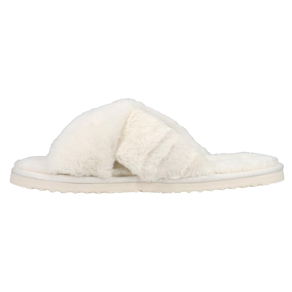 Puma Womens Fluff X Strap Logo Slide Athletic Sandals Casual - Off White - Size 7 M