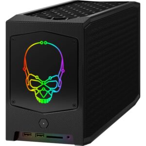 intel 2022 nuc 11 extreme mini pc 8-core i7-11700b 64gb ddr4 2tb nvme ssd nvidia geforce rtx 3060 12gb gddr6 wifi 6e rj-45 hdmi dp 2xthunderbolt 4 rgb lighting windows 11 pro w/re 32gb usb