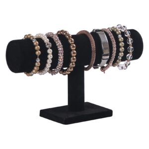 coward bracelet holder organizer for show jewelry display boutique watch stand for selling organization storage (detachable back velvet)