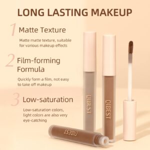 BestLand 8 Colors Liquid Matte Eyeshadow Set Nude Black Smokey Eyeshadow Cream Eyeshadow Primer Waterproof Quick Drying Eye Brightener Highlighter Blusher Eye Shadow Makeup