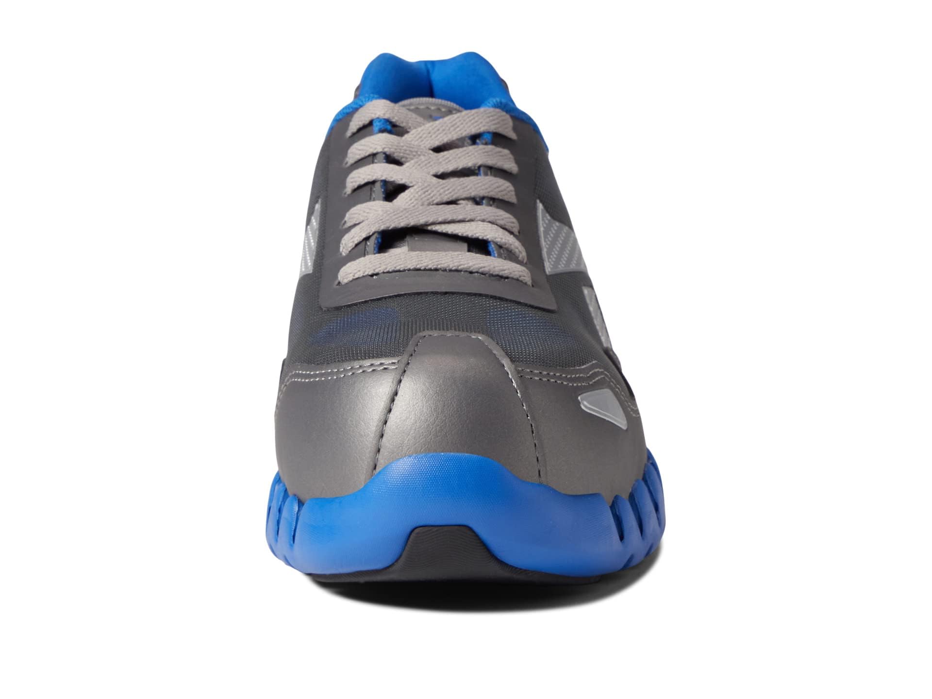 Reebok Zig Pulse Work EH Comp Toe Grey/Blue 7 B (M)