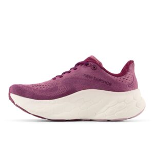 new balance women's fresh foam x more v4 raisin/dark ember 8 wide