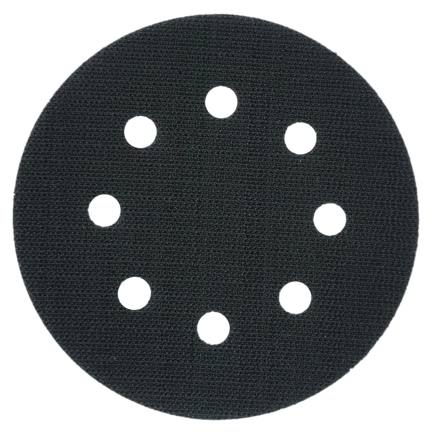 5 inch 8 Hole Premium Hook and Loop Pad Saver for Random Orbital Sanders Pads notably extends The Backing pad´s Lifetime,Multi Hole Pad Protector (1 Pack)