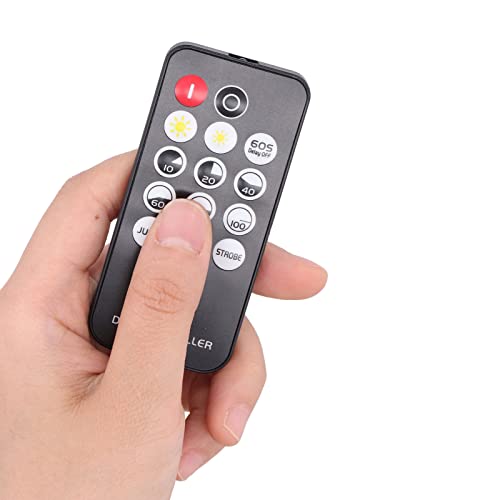 FTVOGUE LED Dimmer Controller, LED Controller 5V - 24VDC, Dimmer Controller, Mini RF Dimmer Controller for TV Table, Counter, Night Table, Plug In Switches, Controller