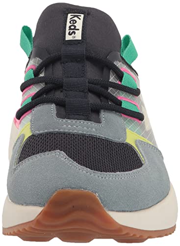 Keds Women's Tiasa Trail Sneaker, Navy/Pink, 7.5