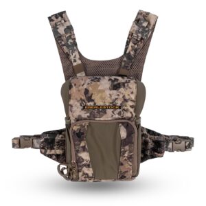 eberlestock recon modular bino pack - advanced binocular harness system with customizable attachments - skye - large