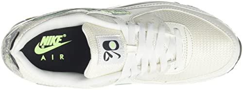 Nike Women's Air Max 90 Shoes, Black/Green, 7