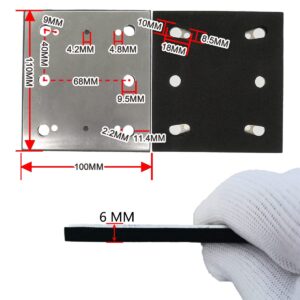 1/4 Sheet Replacement Pad for Makita BO4556 Sander, Square Sander Pad (1 Pack)