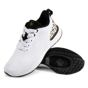 tommaso capri ii indoor cycling shoes women spin shoes women indoor cycling spd shoes spd clips womens cycle shoes cycling sneakers spd cycling shoes women, shoe with spd cleats -leopard 8