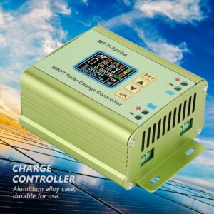 MPT 7210A LCD Display, Solar Controller Aluminum Alloy MPPT Solar Panel Controller