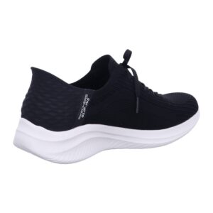 Skechers Sport Women's Women's Hands Free Slip-ins Ultra Flex 3.0-Brilliant Path Sneaker, Black/White, 8