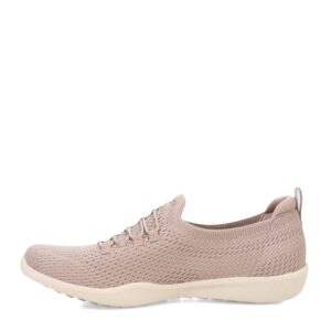 skechers women's, active newbury st starlight stroll sneaker taupe 8 m