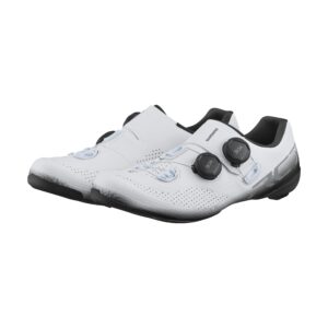 shimano sh-rc702w women’s high performance cycling shoe, white, 10-10.5 women (eu 43)