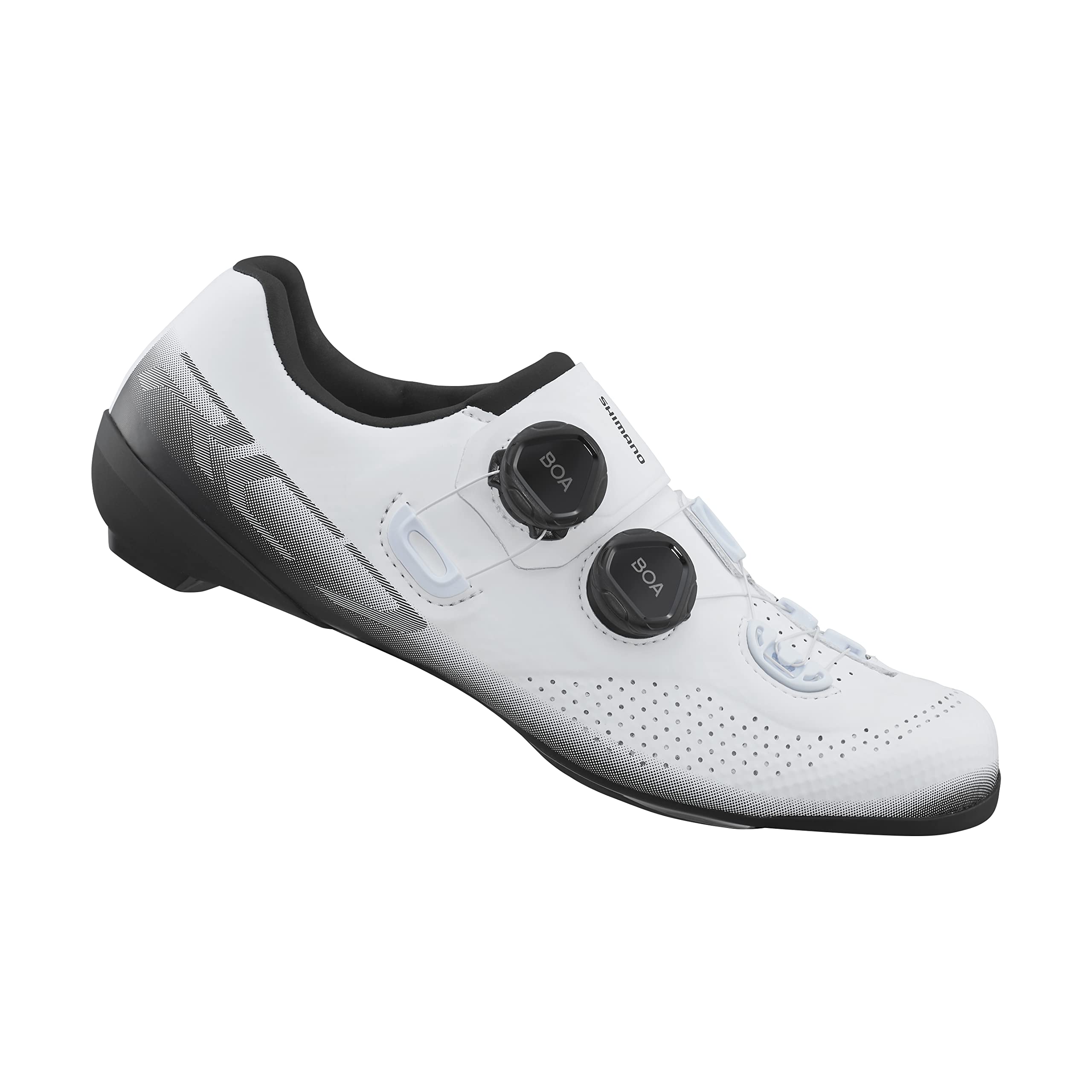 SHIMANO SH-RC702W Women’s High Performance Cycling Shoe, White, 10-10.5 Women (EU 43)