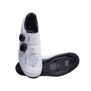 SHIMANO SH-RC702W Women’s High Performance Cycling Shoe, White, 10-10.5 Women (EU 43)