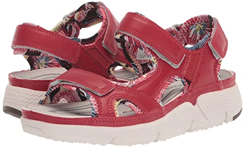 ALLROUNDER by MEPHISTO Women's Its Me Sandal, Red Soft, 8