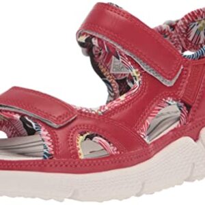 ALLROUNDER by MEPHISTO Women's Its Me Sandal, Red Soft, 8