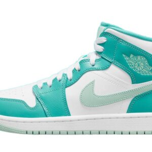 Jordan Womens WMNS Air Jordan 1 Mid DV2229 300 Washed Teal - Size 11W