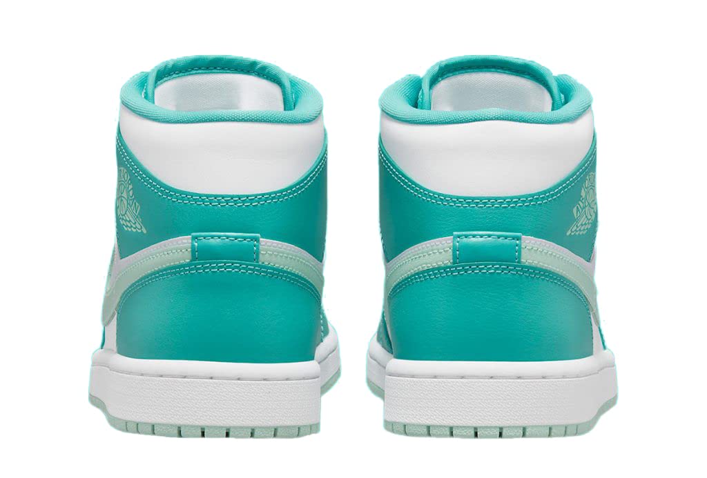 Jordan Womens WMNS Air Jordan 1 Mid DV2229 300 Washed Teal - Size 11W