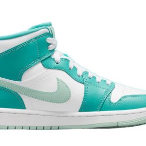 Jordan Womens WMNS Air Jordan 1 Mid DV2229 300 Washed Teal - Size 11W