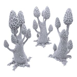 mesmerising morels by printable scenery, 3d printed tabletop rpg scenery and wargame terrain 28mm miniatures