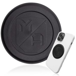 mob armor magnet flex plate - magnetic phone mount for iphone, android, ipad and tablets, wireless charging- 2mm thick metal plate - replacement face plate holder, and car/truck use.