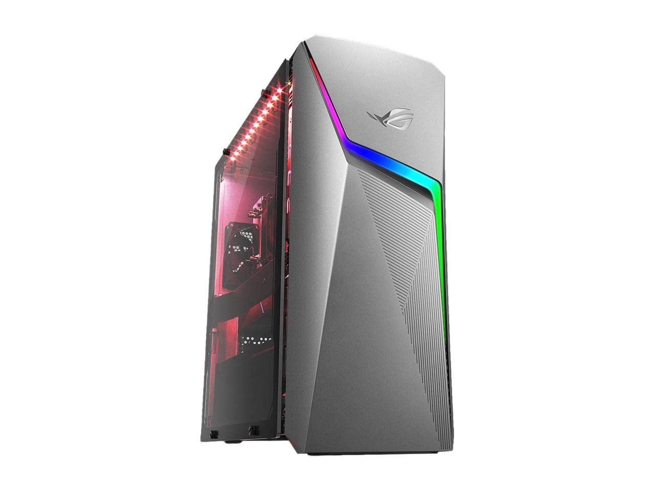 ASUS ROG Gaming Desktop - AMD Ryzen 5 3600X P - GeForce GTX 1660Ti - 256GB PCIe 3.0 NVMe M.2 Solid State Drive 256GB PCIe 3.0 NVMe M.2 Solid State Drive Windows 10