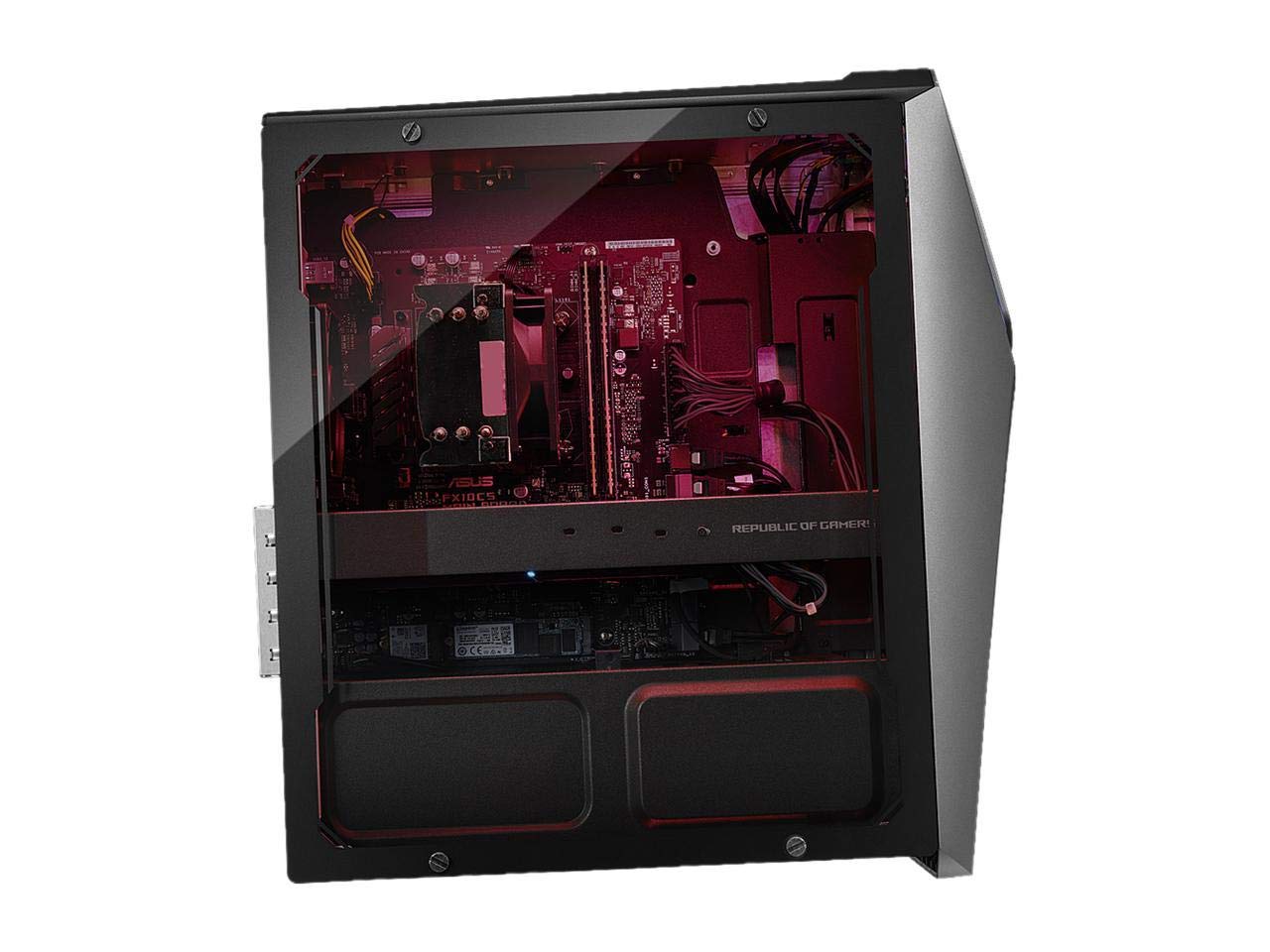 ASUS ROG Gaming Desktop - AMD Ryzen 5 3600X P - GeForce GTX 1660Ti - 256GB PCIe 3.0 NVMe M.2 Solid State Drive 256GB PCIe 3.0 NVMe M.2 Solid State Drive Windows 10