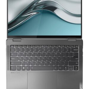 Lenovo Yoga 7i 2-in-1 Laptop, 14" 2.2K Touchscreen, Intel 12th Evo Platform 10-Core i5-1235U,8GB LPDDR5 RAM, 1024GB SSD, Intel Iris Xe Graphics, Backlit KB, FP, Win11 H, W/Stylus Pen