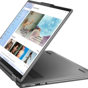 Lenovo Yoga 7i 2-in-1 Laptop, 14" 2.2K Touchscreen, Intel 12th Evo Platform 10-Core i5-1235U,8GB LPDDR5 RAM, 1024GB SSD, Intel Iris Xe Graphics, Backlit KB, FP, Win11 H, W/Stylus Pen