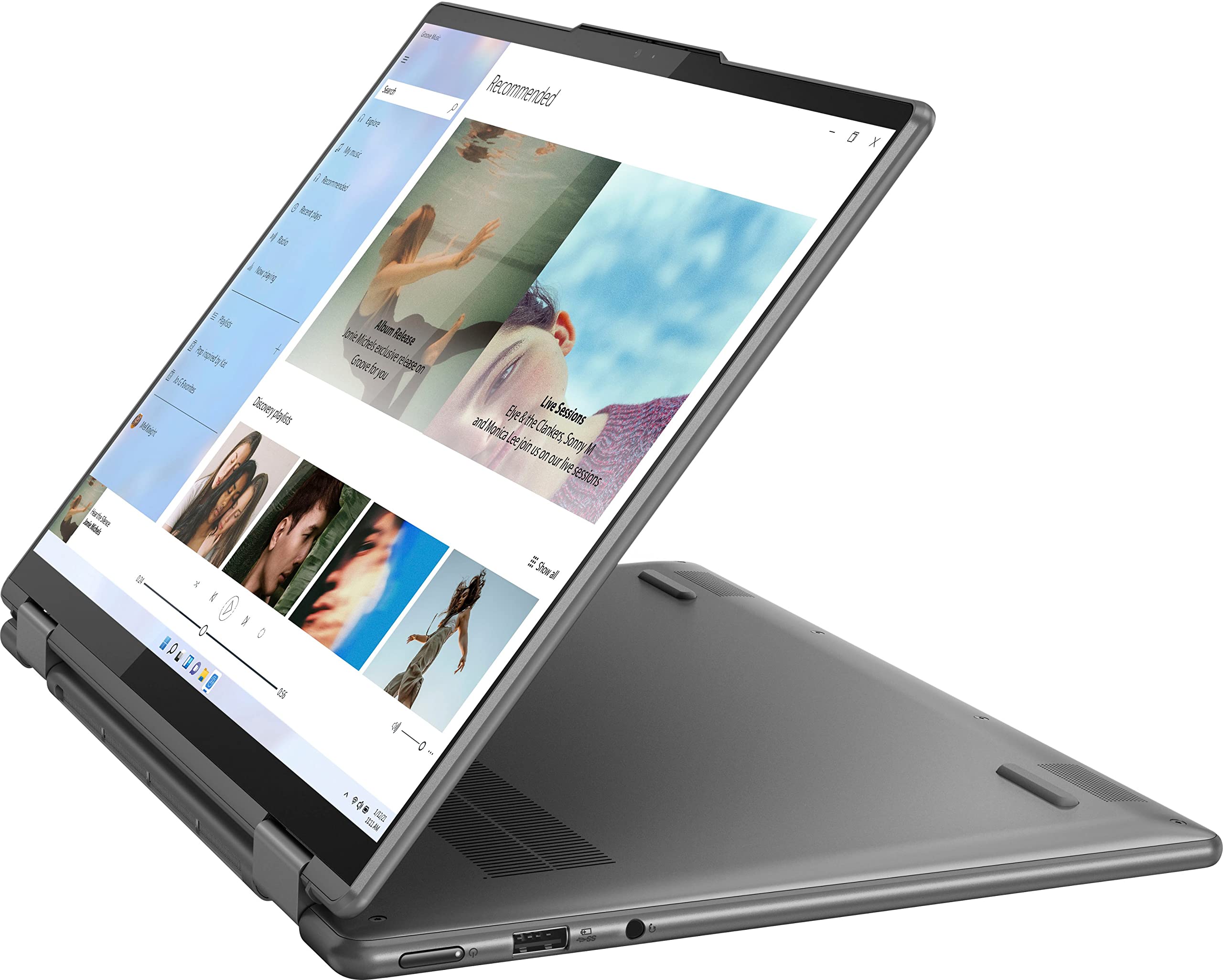 Lenovo Yoga 7i 2-in-1 Laptop, 14" 2.2K Touchscreen, Intel 12th Evo Platform 10-Core i5-1235U,8GB LPDDR5 RAM, 1024GB SSD, Intel Iris Xe Graphics, Backlit KB, FP, Win11 H, W/Stylus Pen