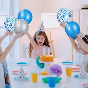 Ainiv 2 Set Table Balloon Stand Kit with Lights, Balloon Centerpieces for Tables Include 16 Latex Confetti Balloons, Christmas Centerpieces Tables Decorations for Birthday, Weddings, Anniversary