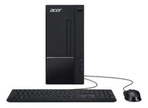 acer aspire tc-1750-ur11 desktop | 12th gen intel core i5-12400 6-core processor | 8gb 3200mhz ddr4 | 512gb nvme m.2 ssd | 8x dvd | intel wireless wi-fi 6e ax211 | bluetooth 5.2 | windows 11 home