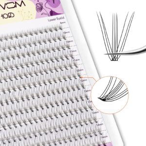 IKVVOM 20 Pairs 4 Styles False Lashes Dramatic Lashes Volume Natural Look Wispy Cat Eye Multipack (Mixed)