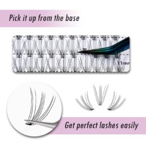 IKVVOM 20 Pairs 4 Styles False Lashes Dramatic Lashes Volume Natural Look Wispy Cat Eye Multipack (Mixed)