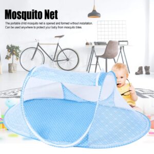 Tefola Baby Mosquito Net,Folding Crib Netting Baby Bedding Portable for Children Summer Supplies