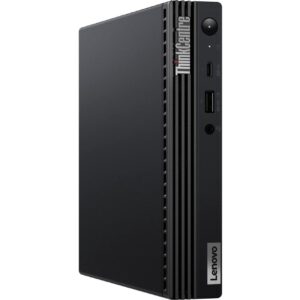 lenovo thinkcentre m80q 11dn008xus desktop computer - intel core i5 10th gen i5-10500t hexa-core (6 core) 2.30 ghz - 8 gb ram ddr4 sdram - 256 gb m.2 pci express nvme x4 ssd - tiny - black