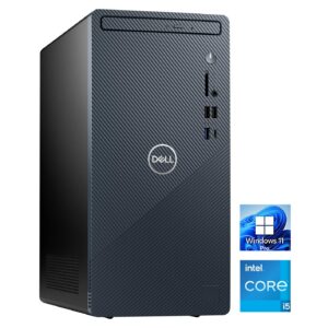 Dell Inspiron 3910 Business Desktop Computer, 12th Gen Intel Core i5-12400, Windows 11 Pro, 16GB RAM, 1TB SSD, Wi-Fi 6, Bluetooth, Intel UHD Graphics, Plain DVD+/-RW