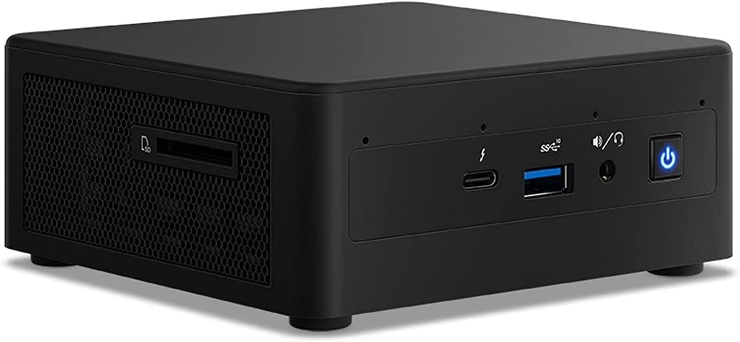 Latest Intel NUC11 Tiny Client Mini Desktop | Intel 4-Core i5-1135G7 | 16GB RAM 512GB SSD | Iris Xe Graphics | WiFi 6 | USB-C | HDMI | Mini-DP | RJ45 | Thunderbolt3 | Windows 10 Pro