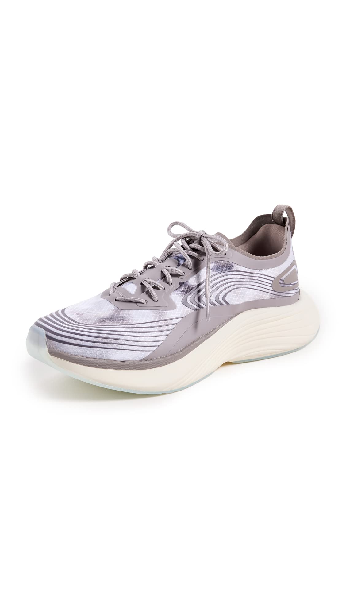 APL: Athletic Propulsion Labs Women's Streamline Sneakers, Tundra/Asteroid/Tie Dye, Grey, Print, Metallic, 9.5 Medium US