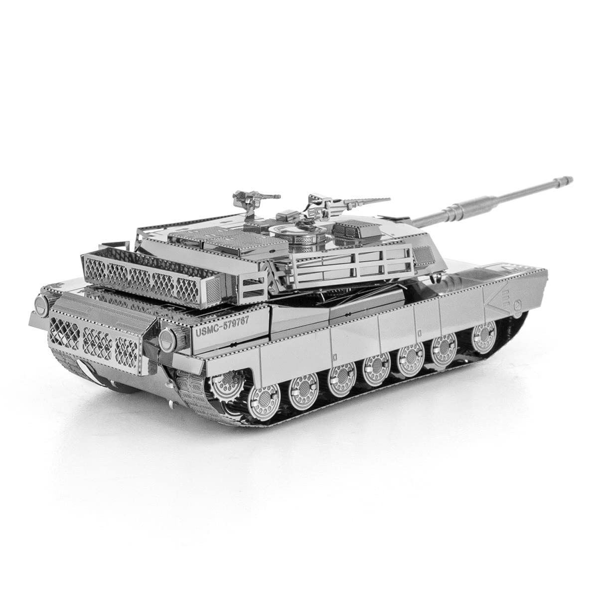 Metal Earth M1 Abrams Tank 3D Metal Model Kit Bundle with Tweezers Fascinations