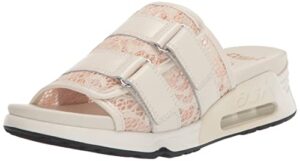 ash women's lou sport sandal, off-white, 7