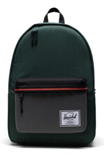 herschel classic xl backpack, garden topiary/black/gargoyle/chili, one size