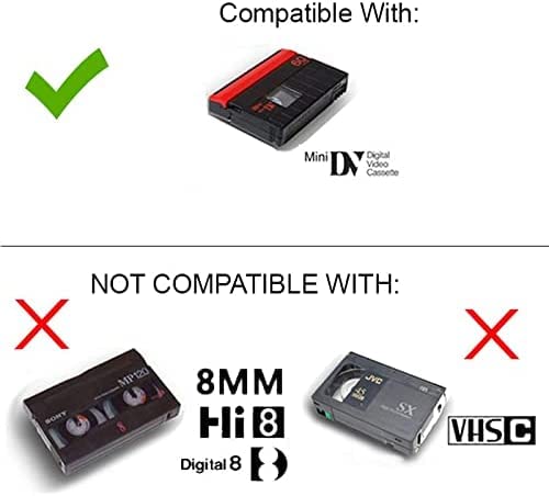 miniDV Transfer Bundle for Digitizing miniDV Tapes, Includes miniDV Camcorder and USB Adapter