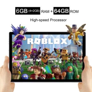 YOBANSE Android Tablet 10 inch, Android 12 Tablet, 6GB RAM 64GB ROM