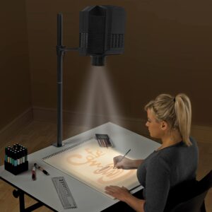 Prism Projector Tabletop Stand with Clamp Base for Desktop Projection