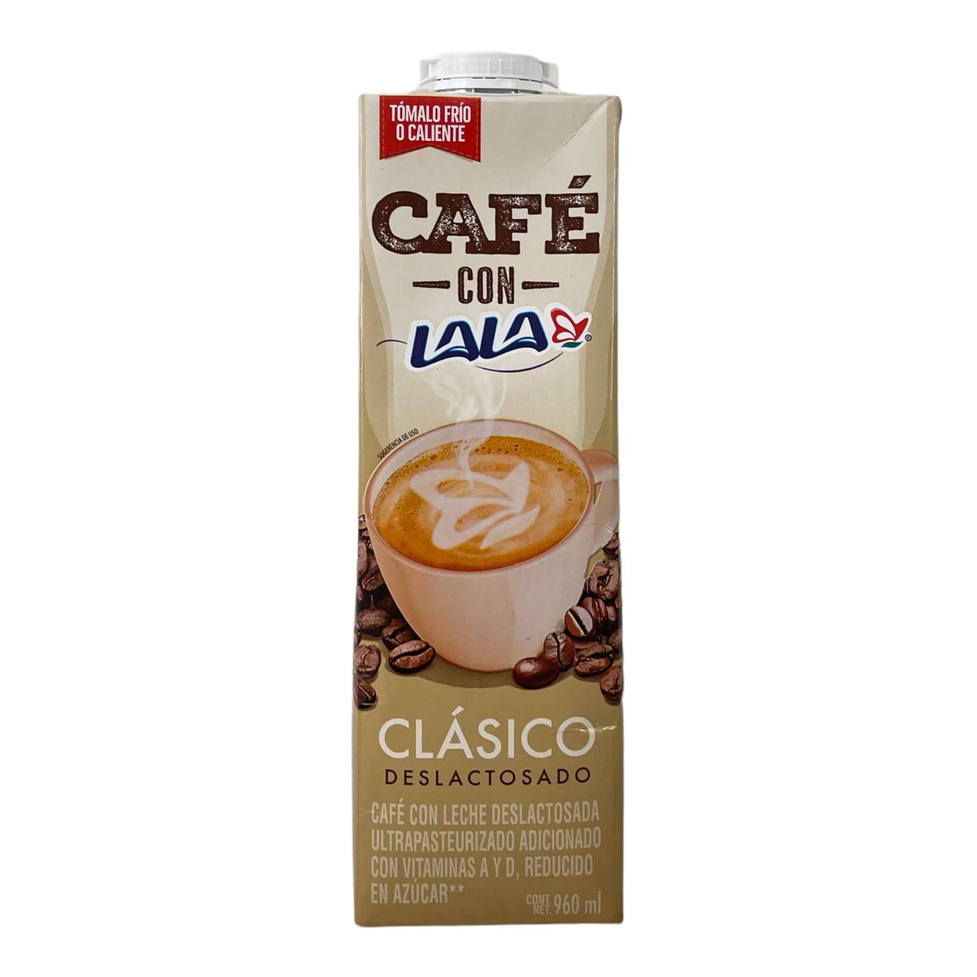 LALA Cafe Con Lala Clasico Deslactosado 960ml (2PACK)