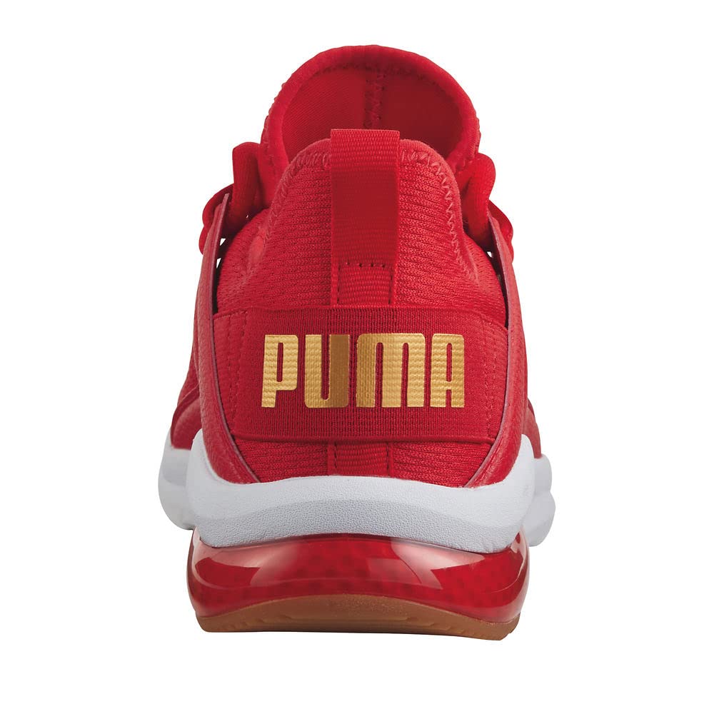 PUMA Electron 20 Athletic Sneaker Womens Running 6 BM US RedGold