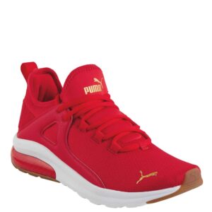 PUMA Electron 20 Athletic Sneaker Womens Running 6 BM US RedGold